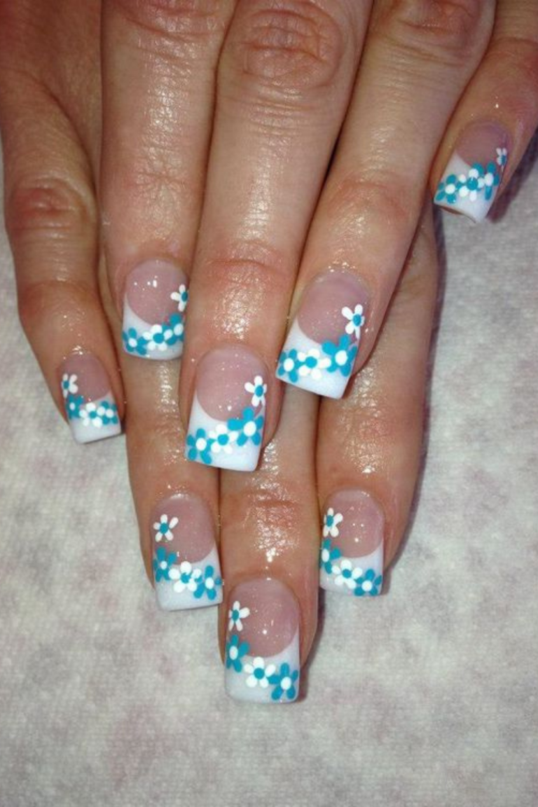 Modèle Ongle French : 52 idées - Déco Originale & Tendance