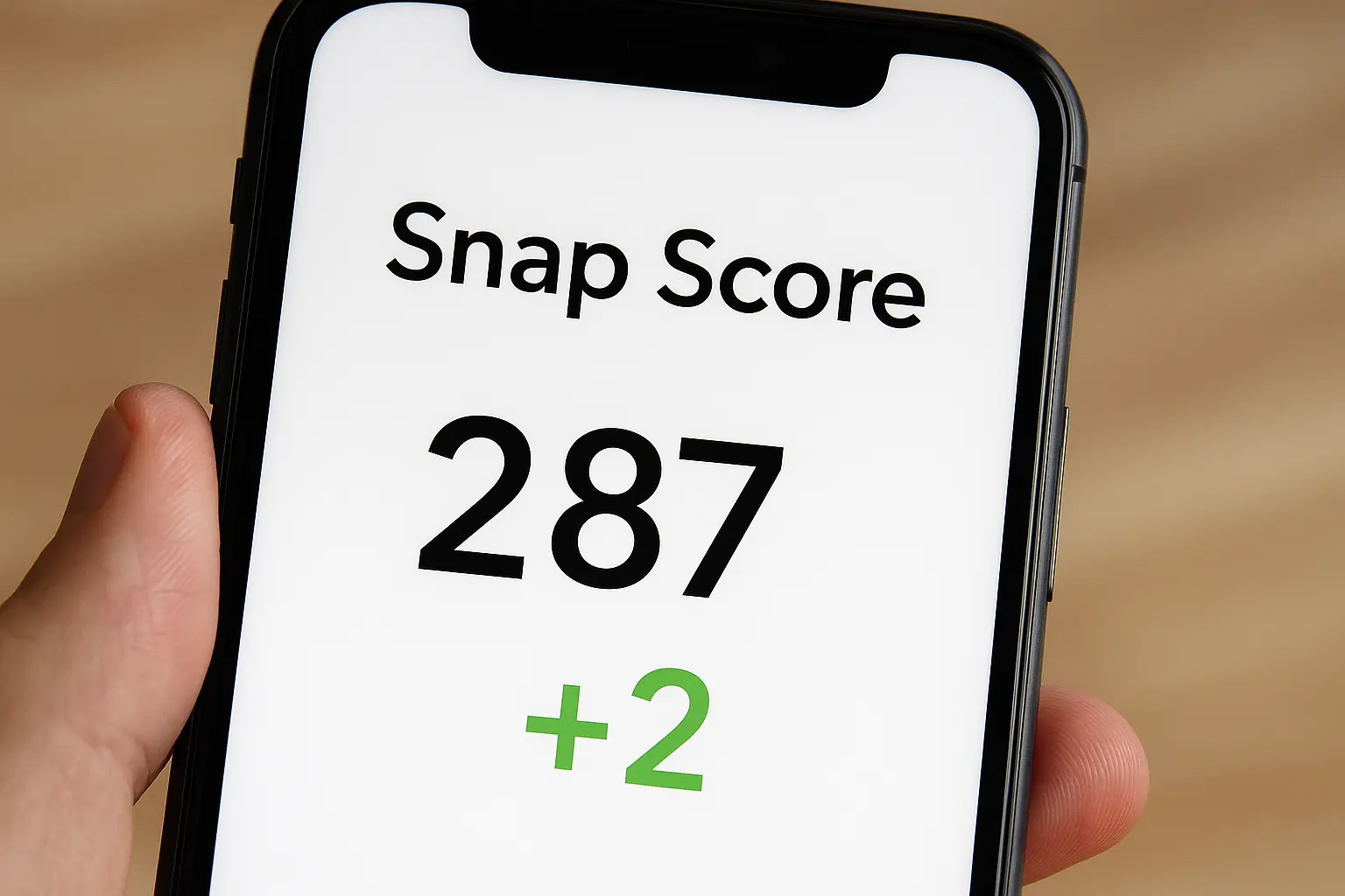 Les 5 raisons d'un score snap qui augmente de 2 points